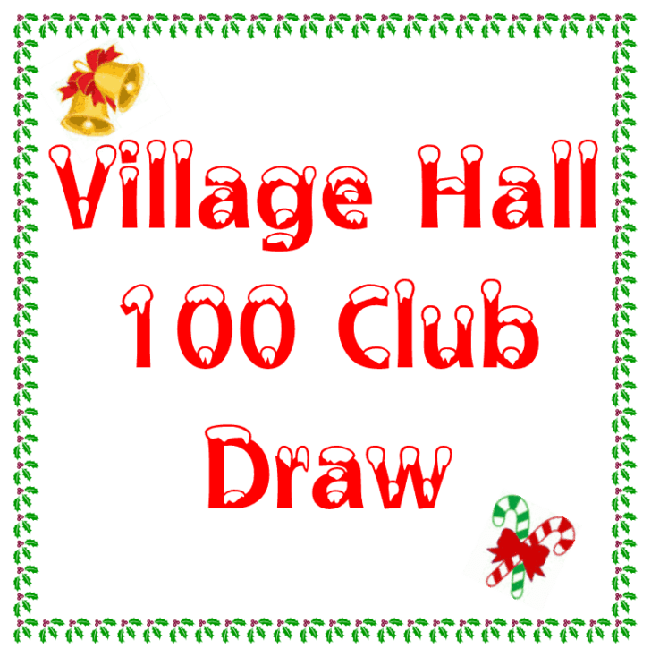 Village Hall Hundred Club - the Results! • Belstone