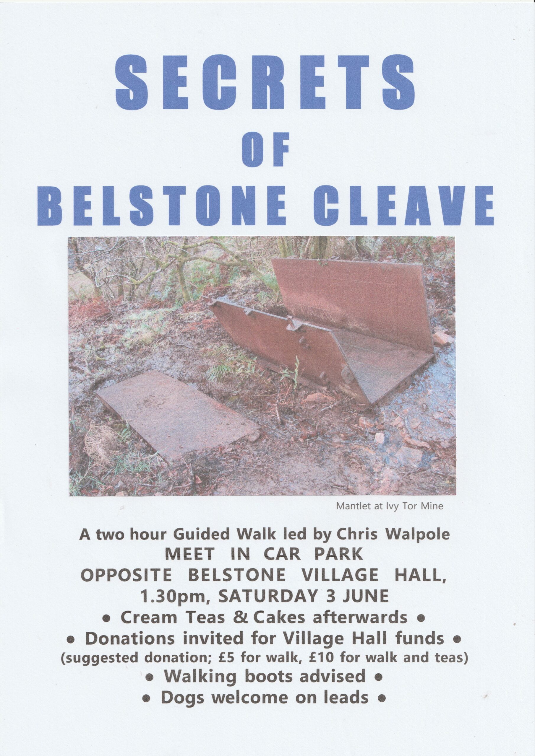 'Secrets of Belstone Cleave' Guided Walk - 3 June • Belstone